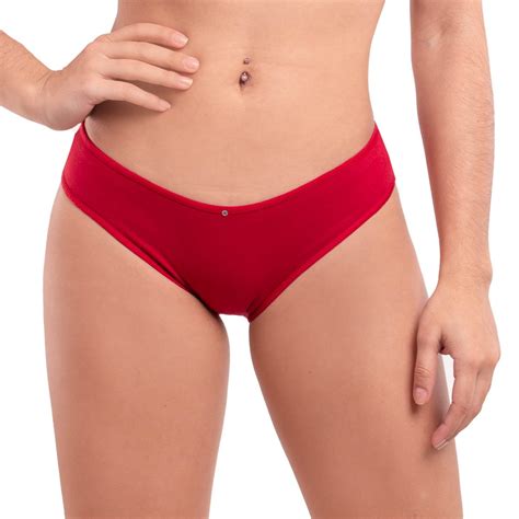Kit Com 3 Calcinhas Modelo Tanga Em Algodão Diva Donna