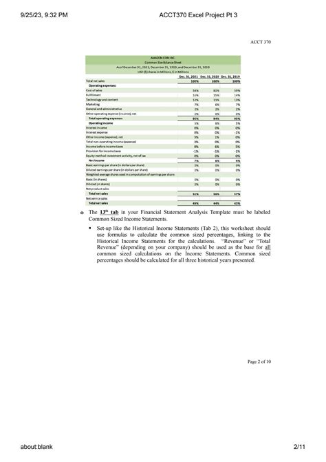 Solution Acct 370 Liberty University Excel Project Pt 3 Mandatory
