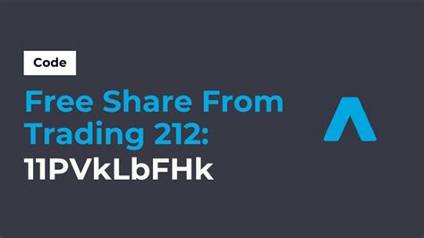 Trading 212 Promo Code For A Free Share Moneycortex