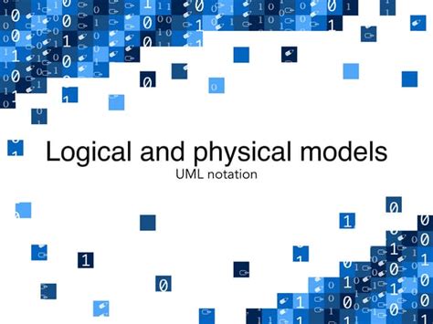 Relational Databases Lecture 3 Logical And Physical Models Uml Pdf