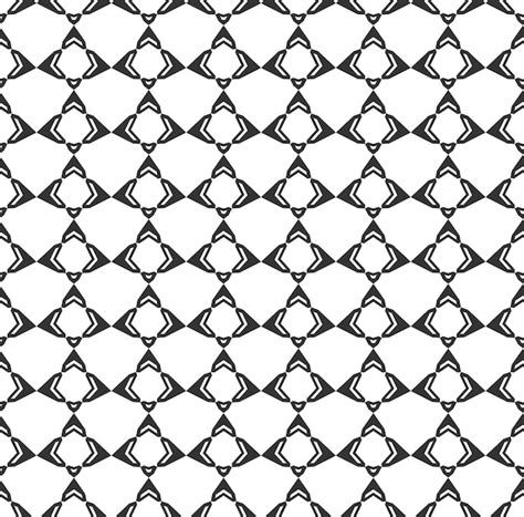 Premium Vector Abstract Geometric Seamless Pattern Repeating Geometric Black And White Texture
