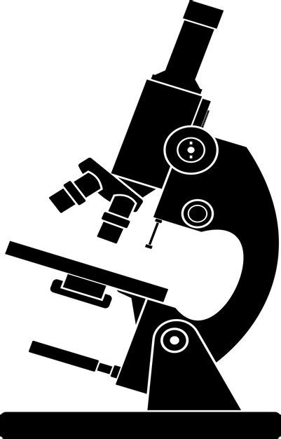 Premium Vector Microscope Eps Vector Artwork