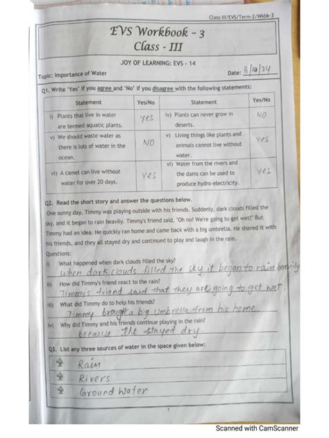 Evs Sqa Notes Lesson 14 Lesson 19 Pdf