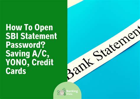 Sbi Statement Password Meaning Types Format Example And Steps To