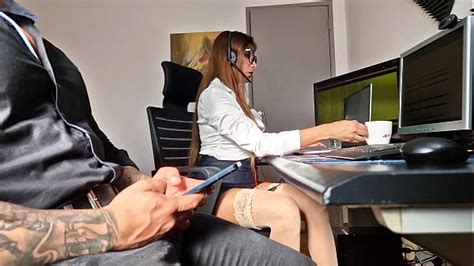 Under Desk Real Office Masturbating Work Search