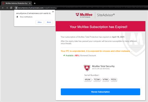 How To Stop The Popups McAfee