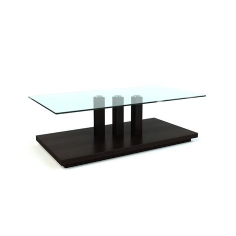 Modern Glass Top Coffee Table 02 3d Model Download Table On