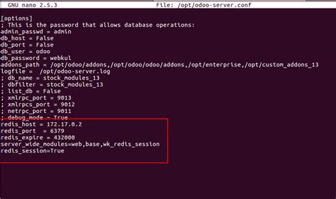 Odoo Redis Session Store Store Sessions Data Using Redis Webkul