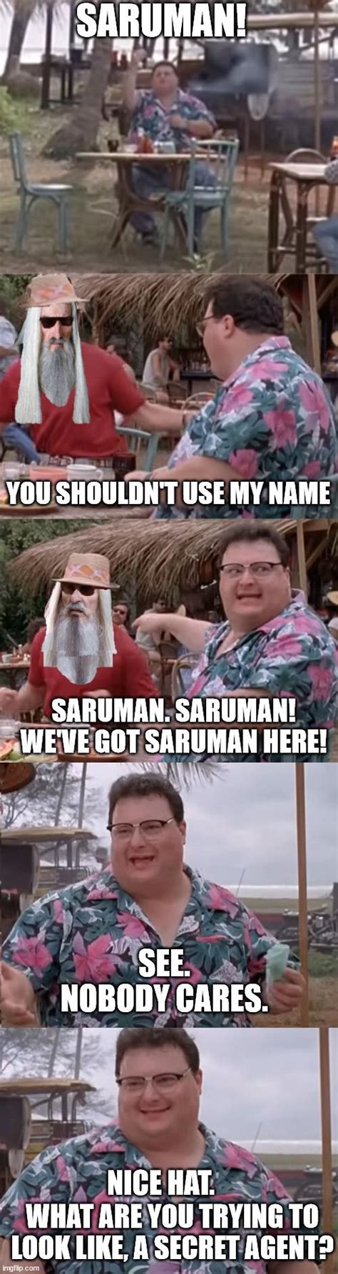 The White Wizard Is Cunning He Walks Here And There They Say As An Old Man Hooded And Cloaked