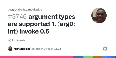 Argument Types Are Supported 1 Arg0 Int Invoke 05 · Issue 3746