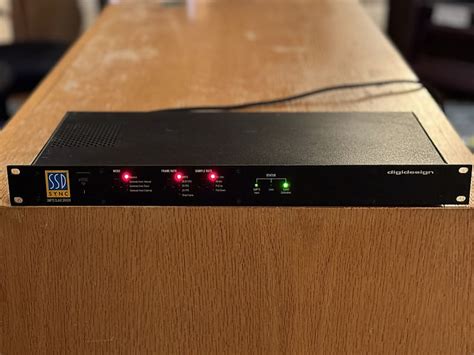 Digidesign Ssd Sync Smpte Slave Driver Mh034 1992 Black Reverb