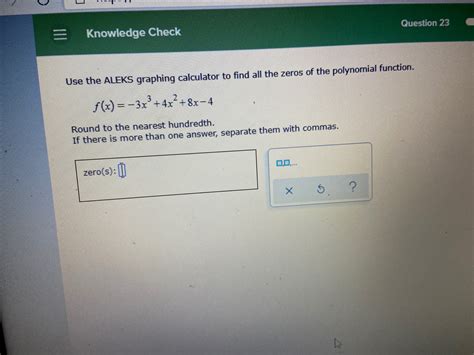 Answered Use The ALEKS Graphing Calculator To Bartleby