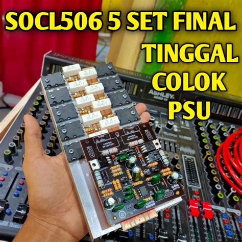 Socl 506 Plus Final Socl 506 Low Sub Kit Power Amplifier Lazada