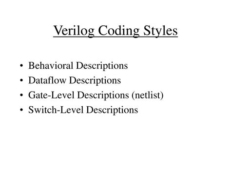 Ppt Introduction To Hdls Powerpoint Presentation Free Download Id