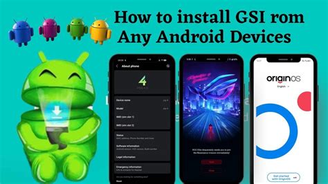 Tutorial Pasang Rom Gsi Di Android How To Install Gsi Rom Any Android Devices Youtube