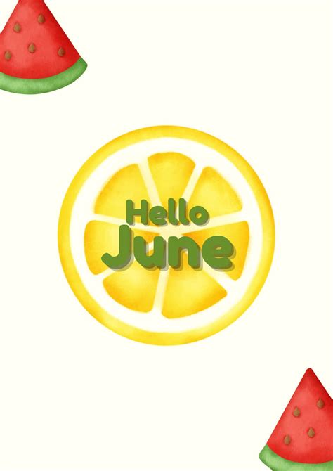 [100 ] Hello June Wallpapers