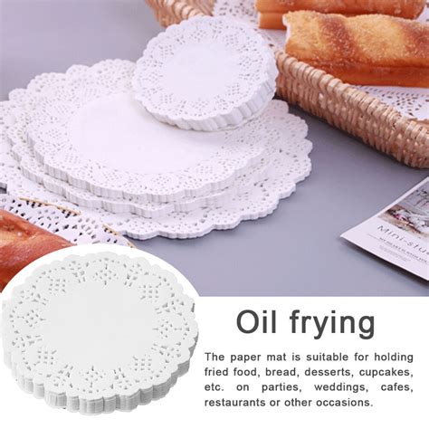 흰색 속이 빈 레이스 종이 매트 디저트 컵케이크 주방 액세서리 웨딩 크리스마스 생일 파티 케이크 빵 플레이스 매트 150 개 Aliexpress