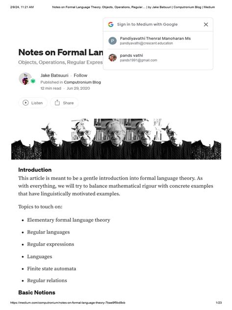 Unit 2 Formal Language Theory Pdf String Computer Science