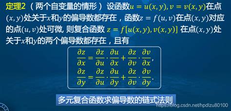 高等数学学习笔记——第六十七讲——多元复合函数的偏导数沿线相乘分线相加 Csdn博客