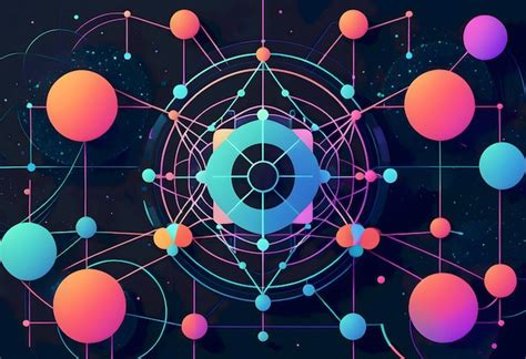 premium photo abstract representation of an ai network