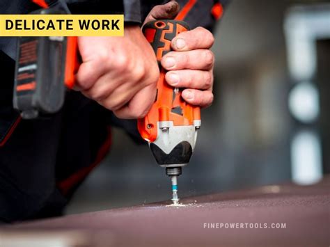 When Not To Use An Impact Driver Situations To Avoid