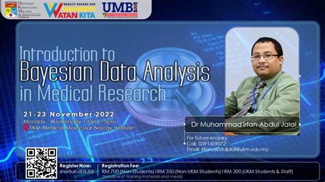 Bayesian Data Analysis Workshop 2022 Ukm Medical Molecular Biology Institute