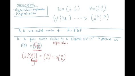 linear algebra live lecture 11 eigenvalues eigenvectors