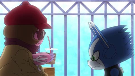 Digimon Sr Appmon Episode 30 Dokamon In Love Dining App Maripero Attacks