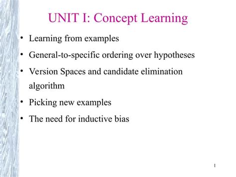 Unit 1 Introduction Machine Learning Techniques Ad Ppt