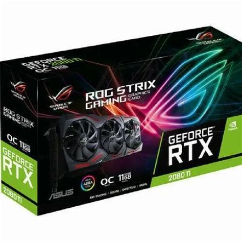 ASUS ROG Strix Nvidia GeForce RTX Ti OC Gb GDDR Ram at unit आसस गरफक