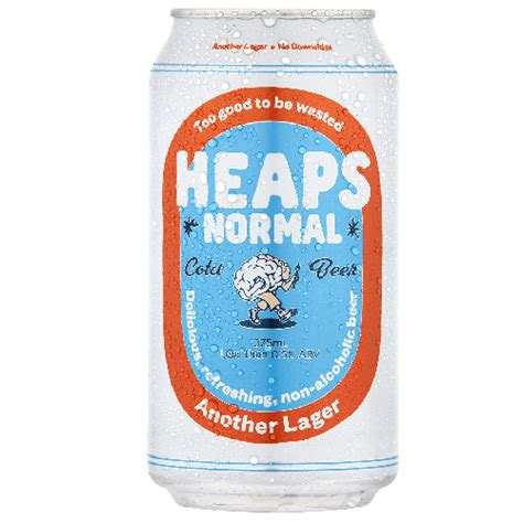 Heaps Normal Another Lager Can 375ml Liquormart