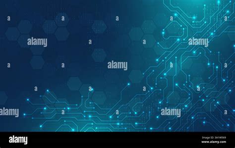 Circuit Board Digital Abstract Background Motherboard Technology Texture Design Ai