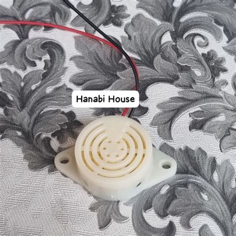 Jual Buzzer Putih Speaker Aktif Alarm Buzer Continuous Terusan Sfm 27 3v 24v Dc Shopee Indonesia