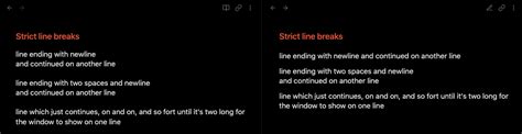 Single Line Break In Edit Gets Rendered In Preview Why 2 By Holroy