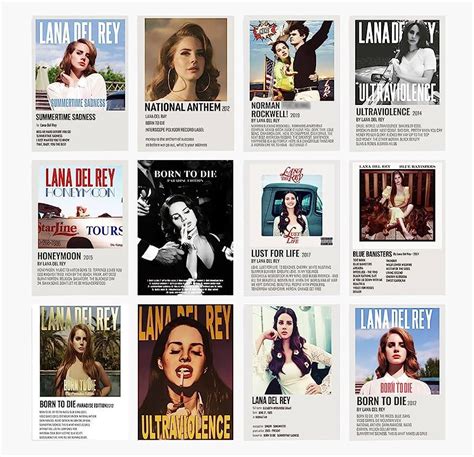 Free Download Amazon Lana Del Rey Album Cover Limited Edition Posters