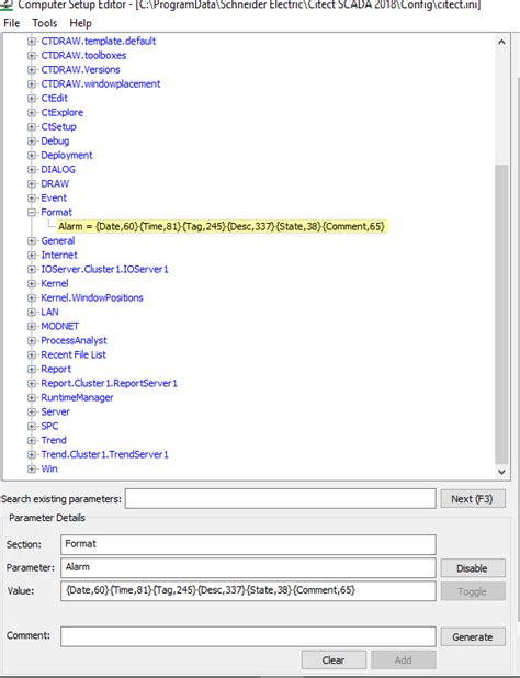Computer Setup Editor Citect Scada Mekanik Elektronik Informatika
