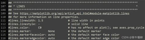 Matplotlib进阶：利用rcparams控制图形属性 Csdn博客