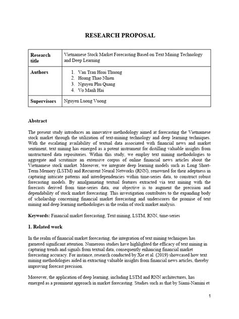 Vietnamese Stock Market Forecasting Based On Text Mining Technology And