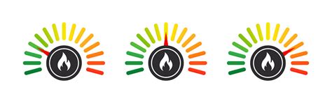 열 조절기 열 스케일 온도 수준 게이지 측정 척도 벡터 그림 바에 대한 스톡 벡터 아트 및 기타 이미지 바 진행하다 디자인 Istock