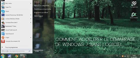 Comment accélérer le démarrage de Windows 7 Sans Logiciel