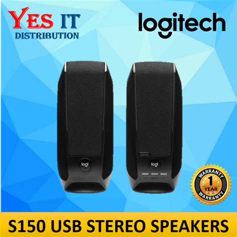 Logitech S Usb Stereo Speaker Shopee Malaysia