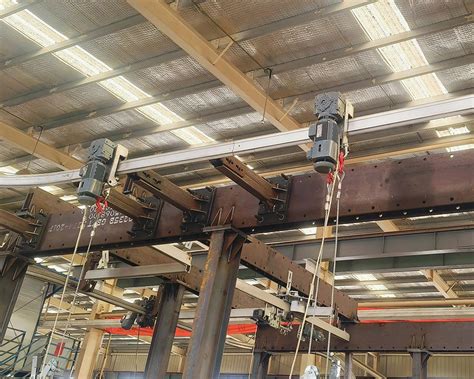 High Performance L70 Rails And Bmu System Monorail For Building Maintenance Unit System