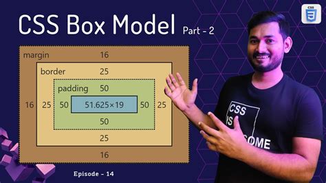 Css Box Model Explained In Depth Part 2 Frontend Bootcamp Hindi Ep14 Youtube