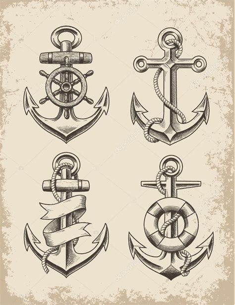 Dibujos De Anclas