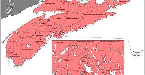 Canadian Election Atlas Nova Scotia Election A Look At The New Electoral Map Of The Province