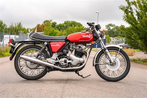 Norton Modell 850 Commando 1974 England Fordon Båtar And Delar