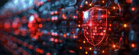 Digital Shield Protecting Data Network Concept Of Mitigating Cybersecurity Risks In Modern