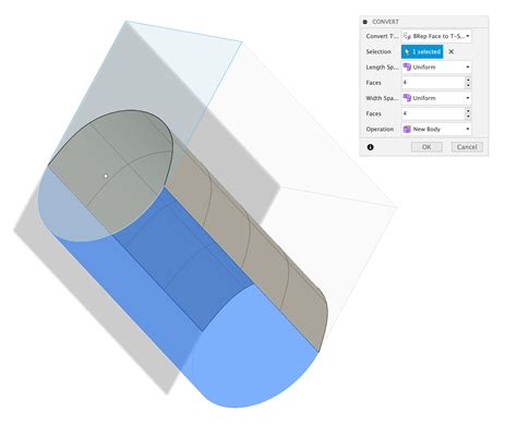 Convert Brep Face To T Spline Issue Autodesk Community