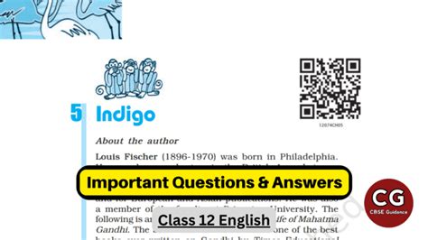 Indigo Class 12 Exam Important Questions With Detailed Answers Cbse