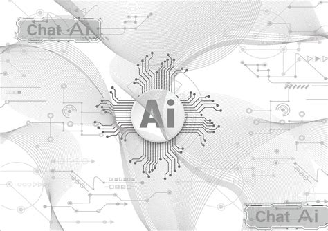 Chatbot OpenAi And Line Technology Network Background Smart AI Or